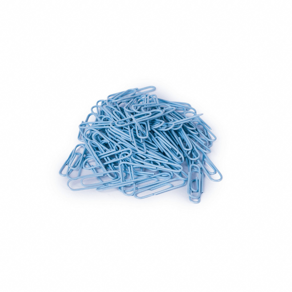 Clips 33mm Azul Pastel - 100 pcs - LYKE